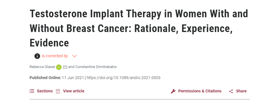 Terapia com Implantes de Testosterona: Segurança e Eficácia - Clínica ...